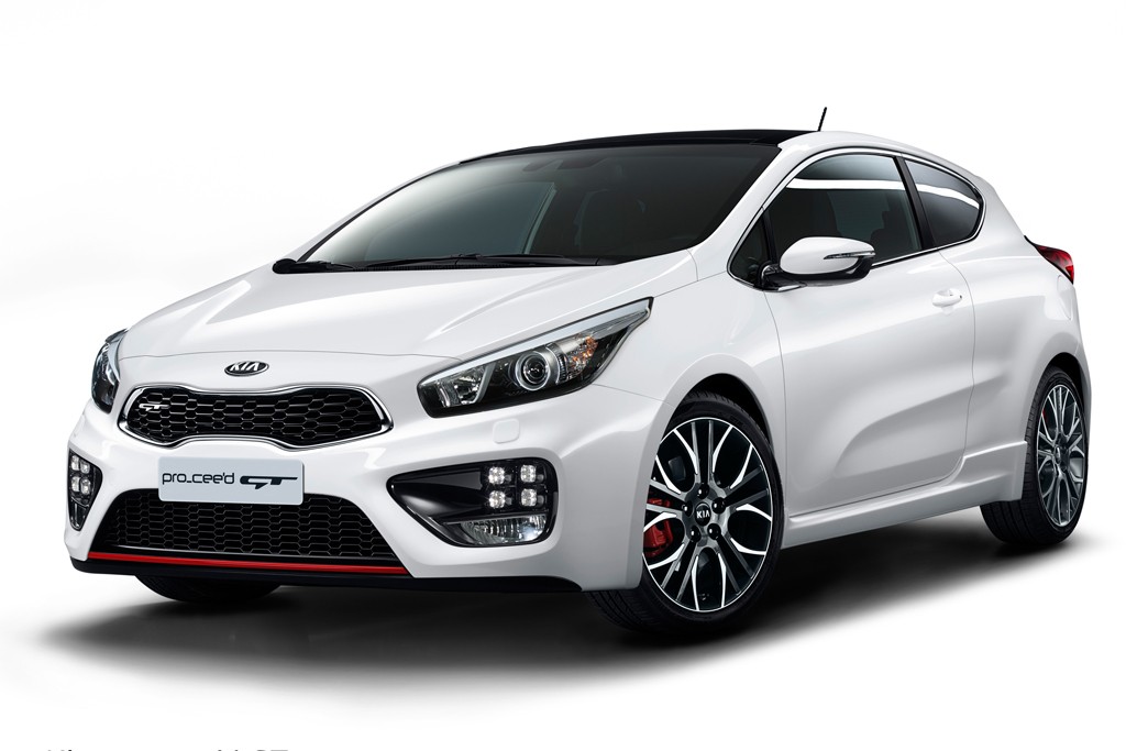 Kia has revealed its take on the hot hatchbacks with the pro_cee’d GT