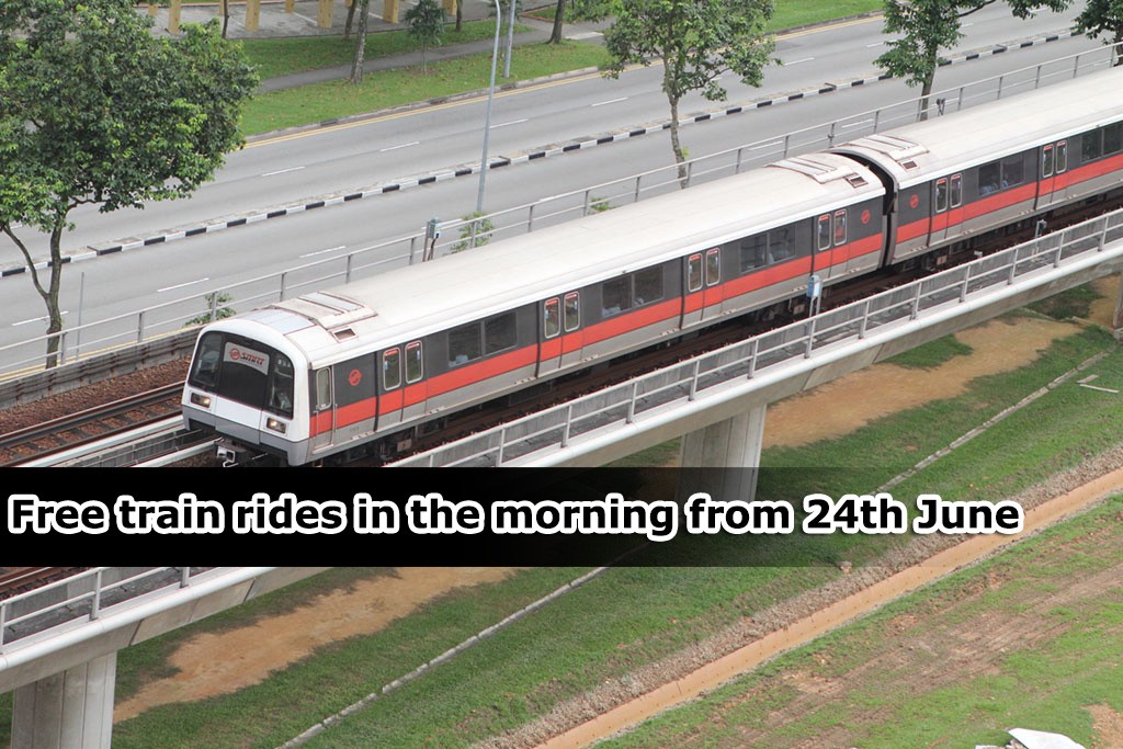 Free morning train rides from 24th June