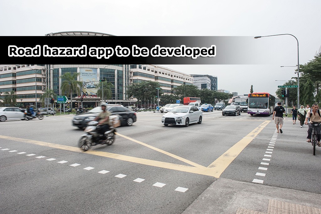 Road hazard app to be developed - Sgcarmart