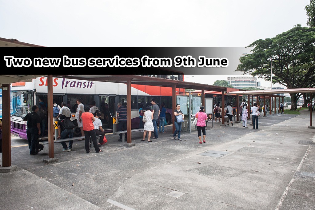 SBS Transit launches two new bus services on 9th June - Sgcarmart