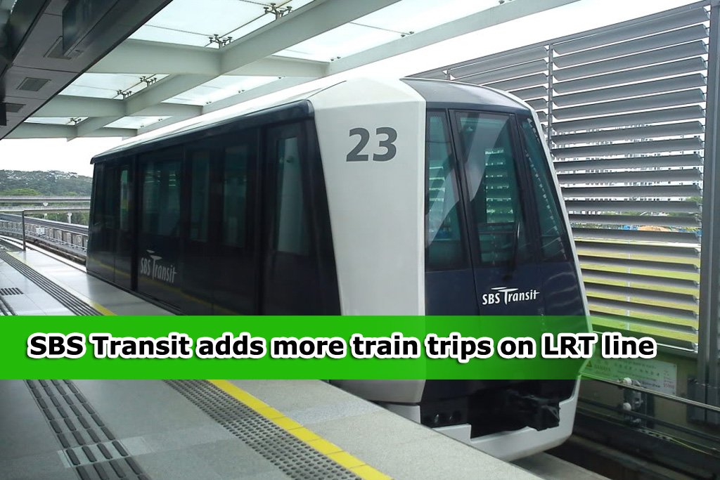 SBS Transit adds more trains on Sengkang and Punggol LRT lines