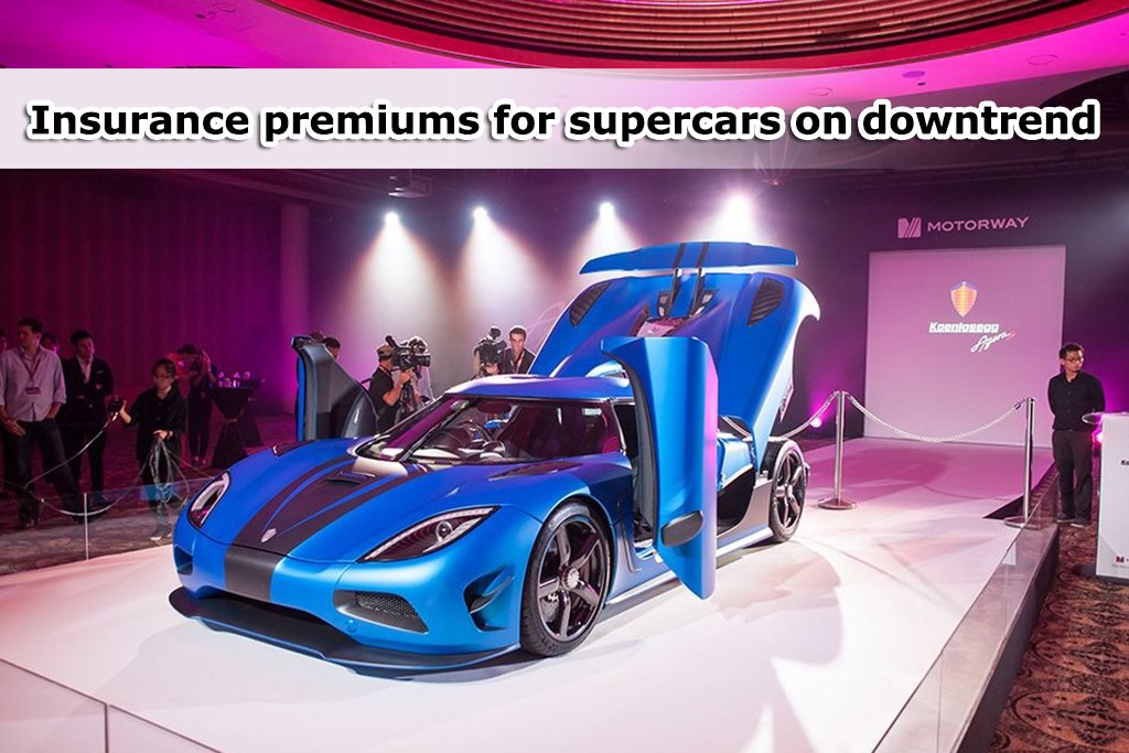 Insurance premiums drop for exotic cars
