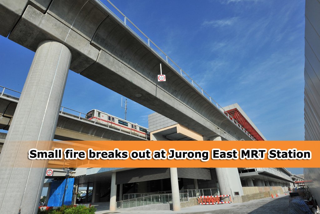 Small fire incident at Jurong East MRT yesterday evening - Sgcarmart