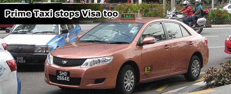 No more Visa card payment on Prime Taxi