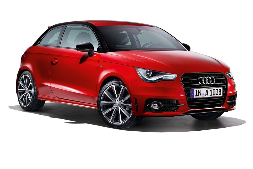 Audi A1 S-line style edition paints the town red, white, silver and black