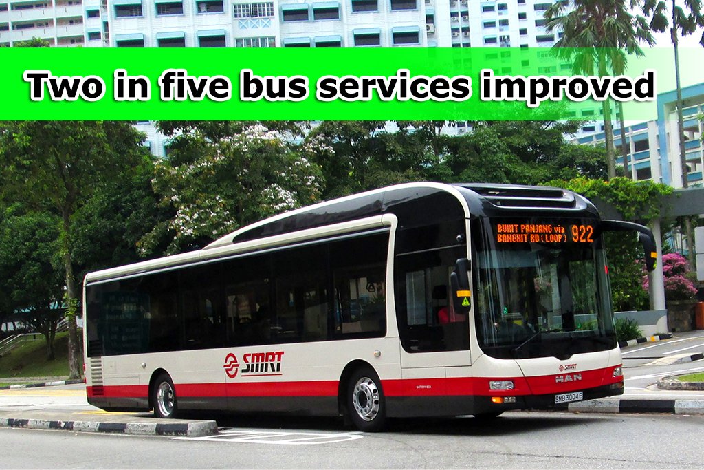 111 bus routes improved under bus plan - Sgcarmart