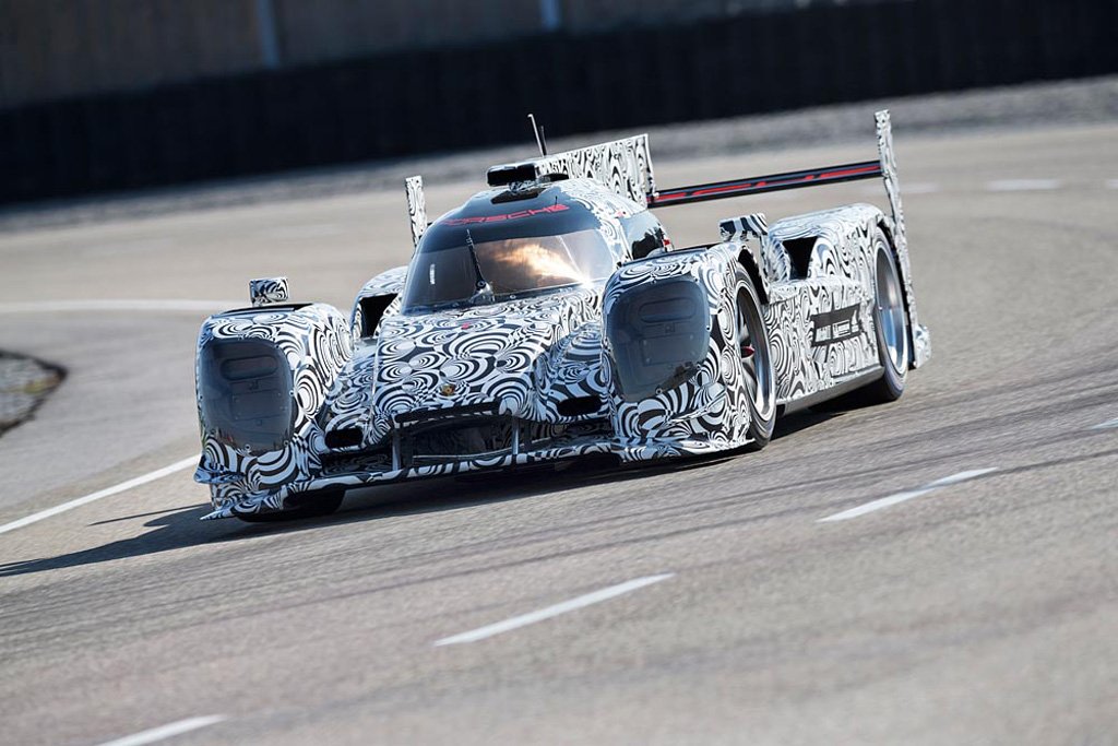 First test drives of Porsche LMP1 race car - Sgcarmart