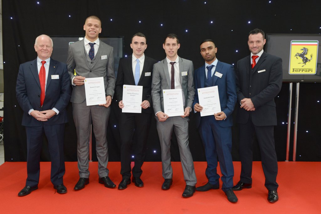Ferrari apprentices start living the dream - Sgcarmart