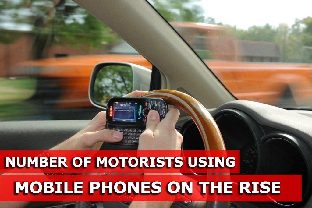 Motorists using their mobile devices when behind the wheel on the rise ...
