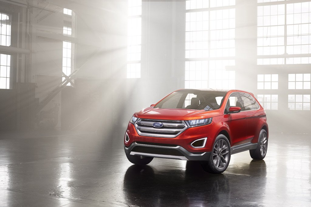 Ford unveils new Edge concept for European market - Sgcarmart