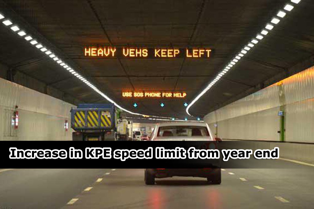 Faster travel in the KPE thanks to higher speed limits - Sgcarmart