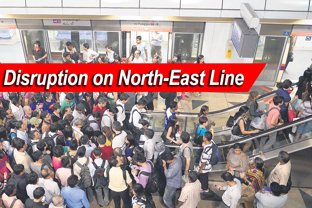 Power trip causes train disruption on North-East Line