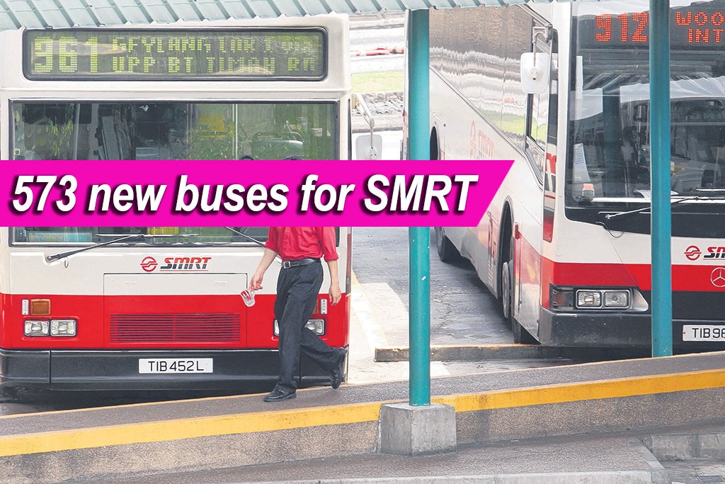 SMRT to get 573 new buses - Sgcarmart