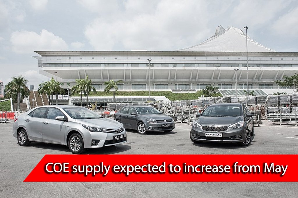 COE supply expected to increase from May