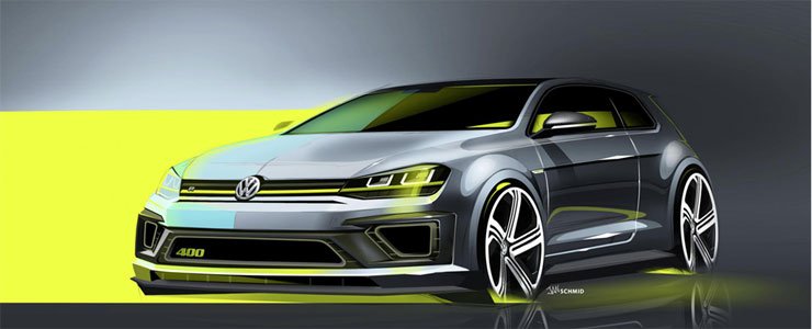 Golf R gets hotter with a 400bhp all-wheel drive concept