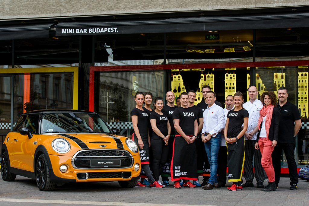 MINI opens world's first MINI Bar in Hungary - Sgcarmart