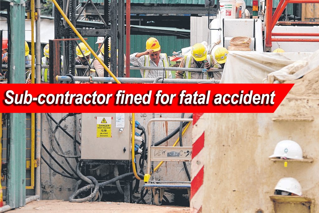 Sub-contractor fined for Bugis Downtown Line fatal accident - Sgcarmart