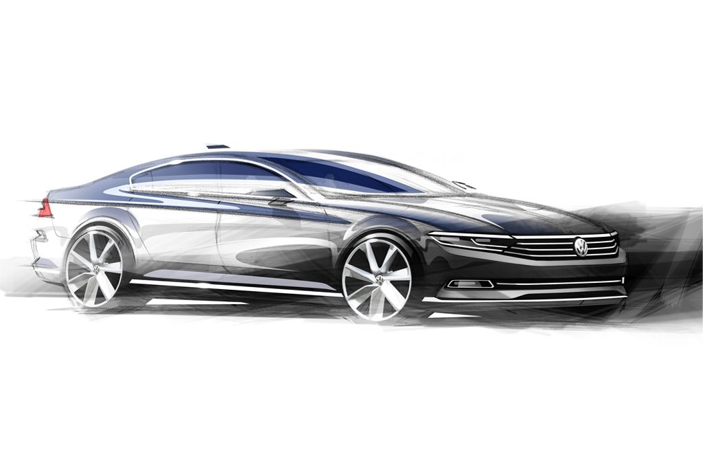 Volkswagen reveals first technical details of new Passat - Sgcarmart
