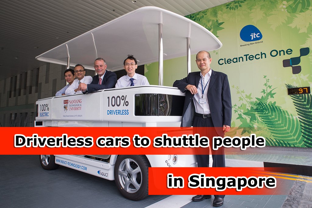 Driverless cars could soon be used to shuttle people in enclosed areas