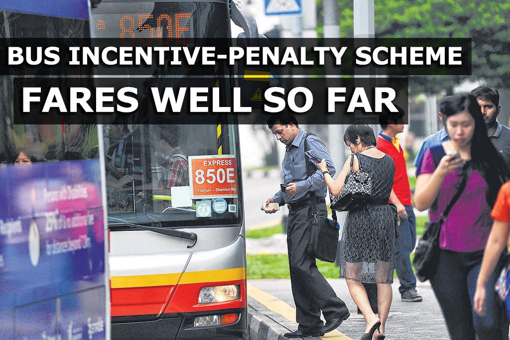 Encouraging results from bus incentive-penalty scheme - Sgcarmart