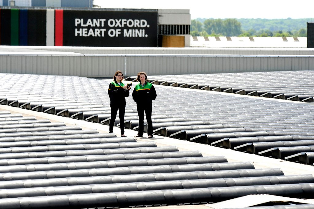 More than 11,500 solar panels aid MINI to harness renewable energy ...