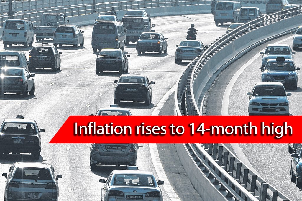 Inflation rates hit a high 2.7 percent due to expensive cars