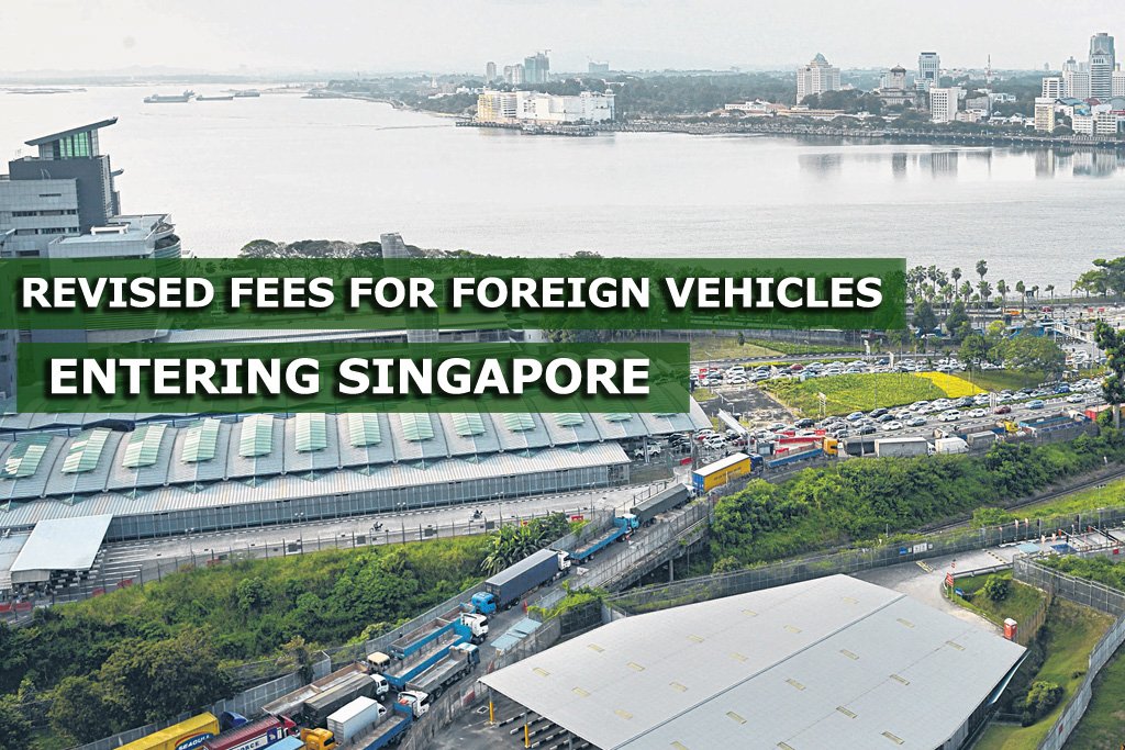 Revised fees for the Vehicle Entry Permit and Goods Vehicle Permit - Sgcarmart