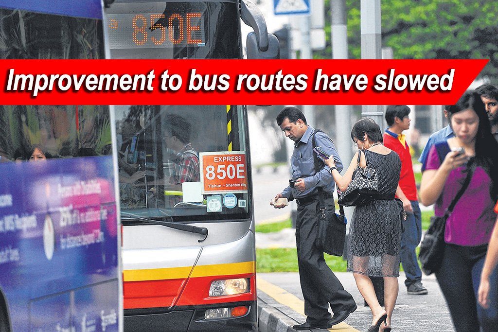 Increase in new bus routes but less improvement to existing ones ...
