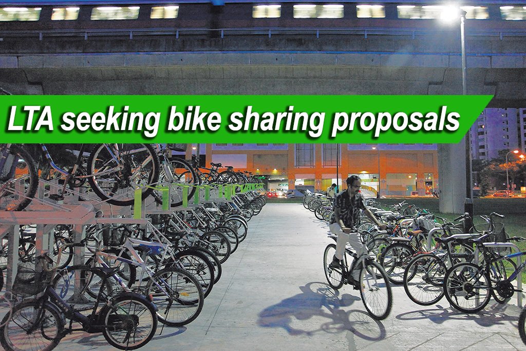 LTA planning for bike sharing trial and seeking for proposals - Sgcarmart