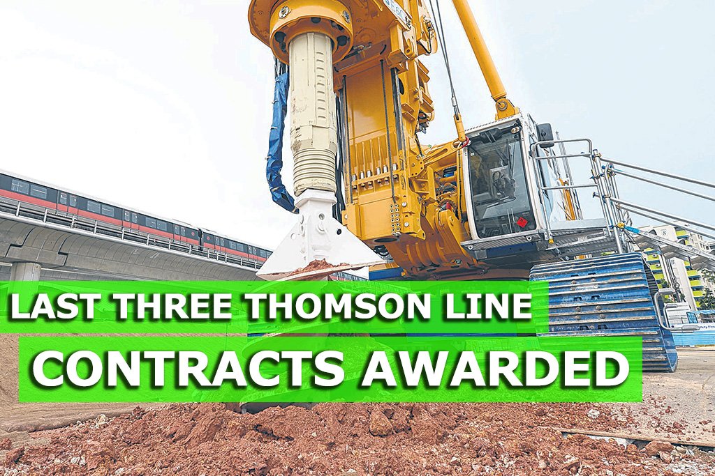 LTA awards last three contracts for the Thomson Line
