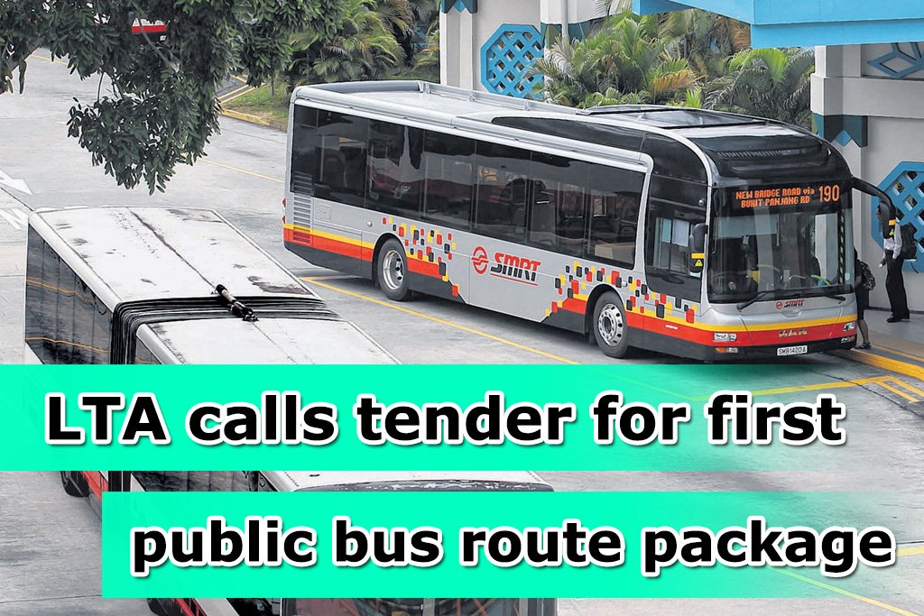 LTA calls tender for first public bus route package - Sgcarmart