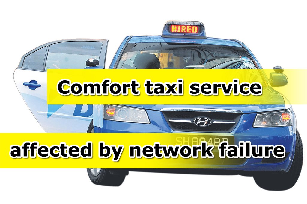 Comfort taxi service affected due to disruption from StarHub's mobile ...