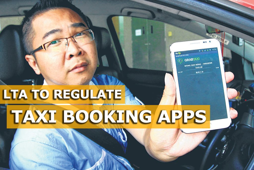 Third party taxi booking apps to be regulated by LTA