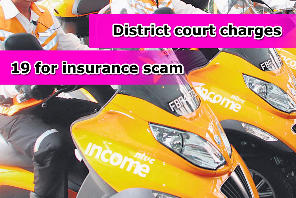 19 people charged for scamming insurance companies