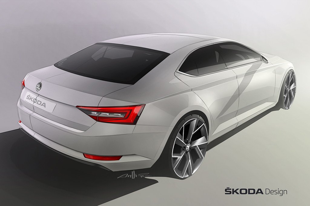 New Skoda flagship revolutionises the brand's design language - Sgcarmart