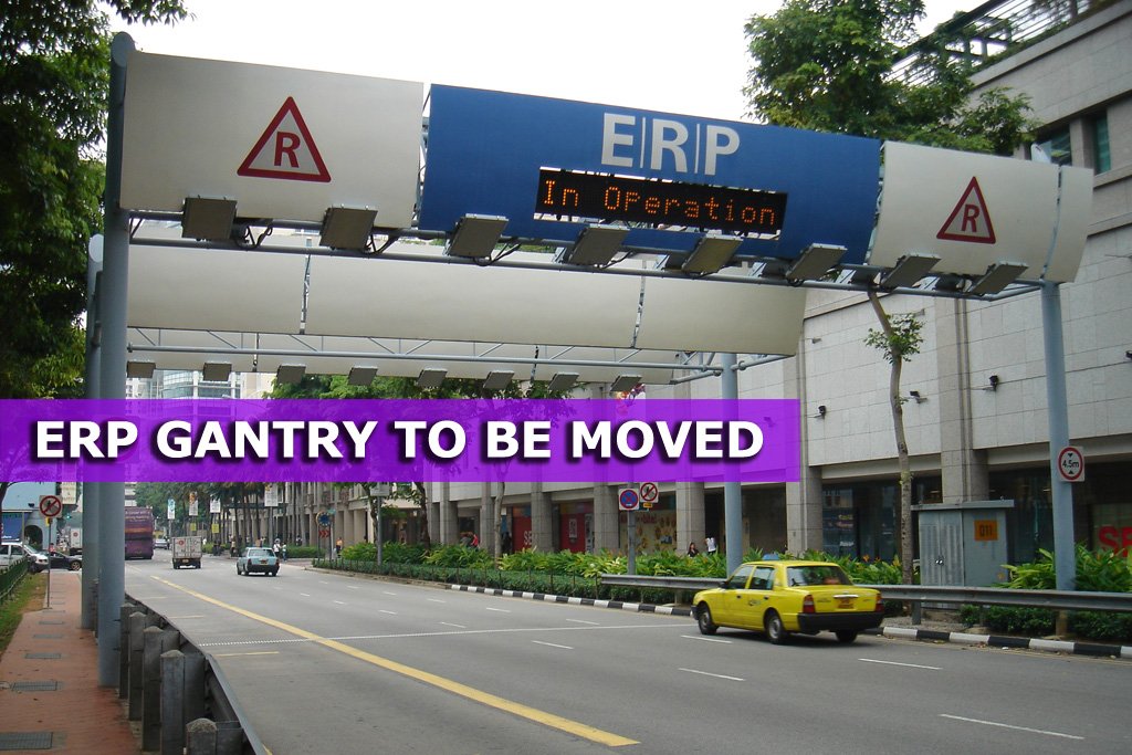ERP gantry at Kallang Road to be moved to facilitate road widening ...