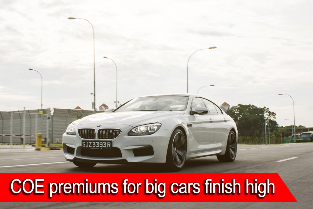 Demand for big displacement cars remain strong in 2014's first COE exercise