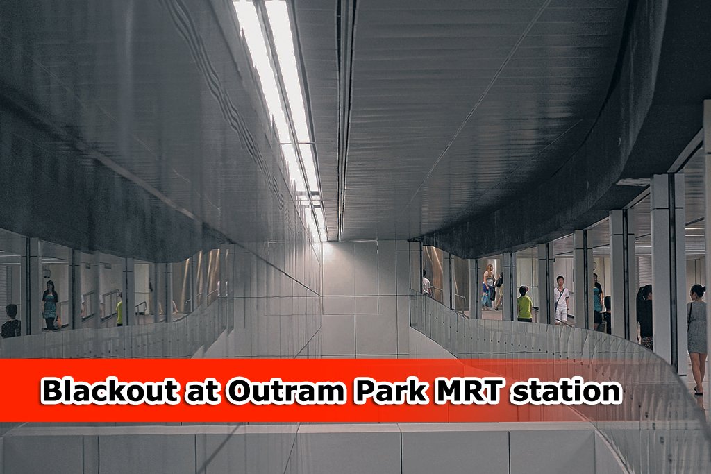 Commuters at Outram Park MRT station hit by blackout