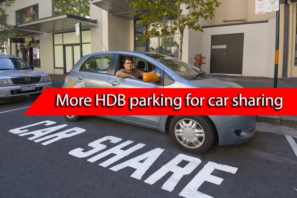 More HDB parking lots to be reserved for car sharing - Sgcarmart