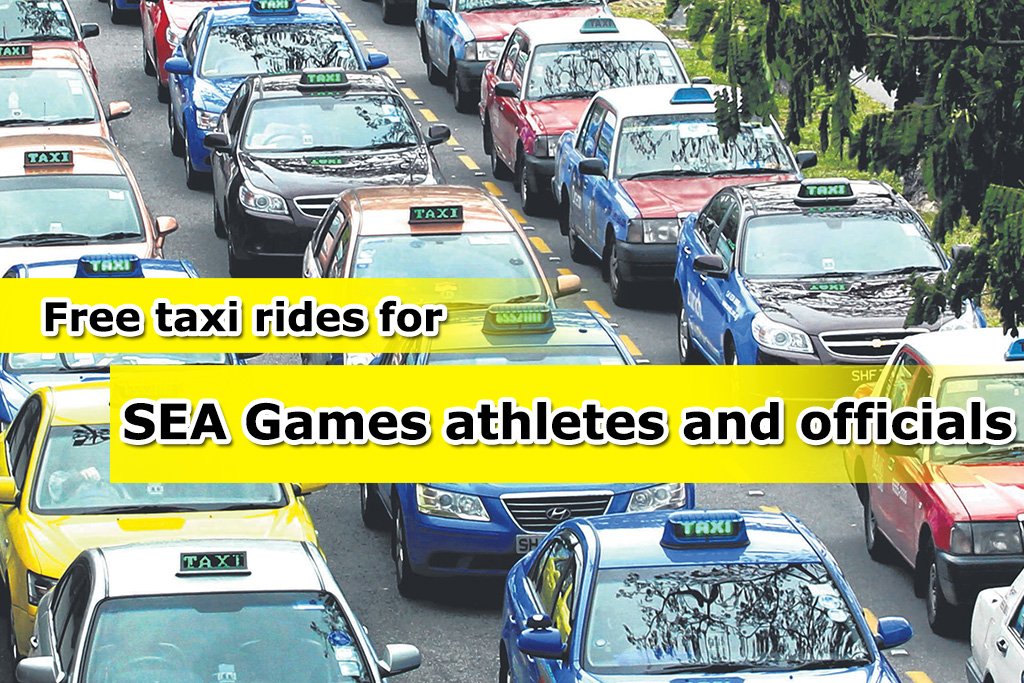 Free taxi rides for SEA Games athletes and officials - Sgcarmart