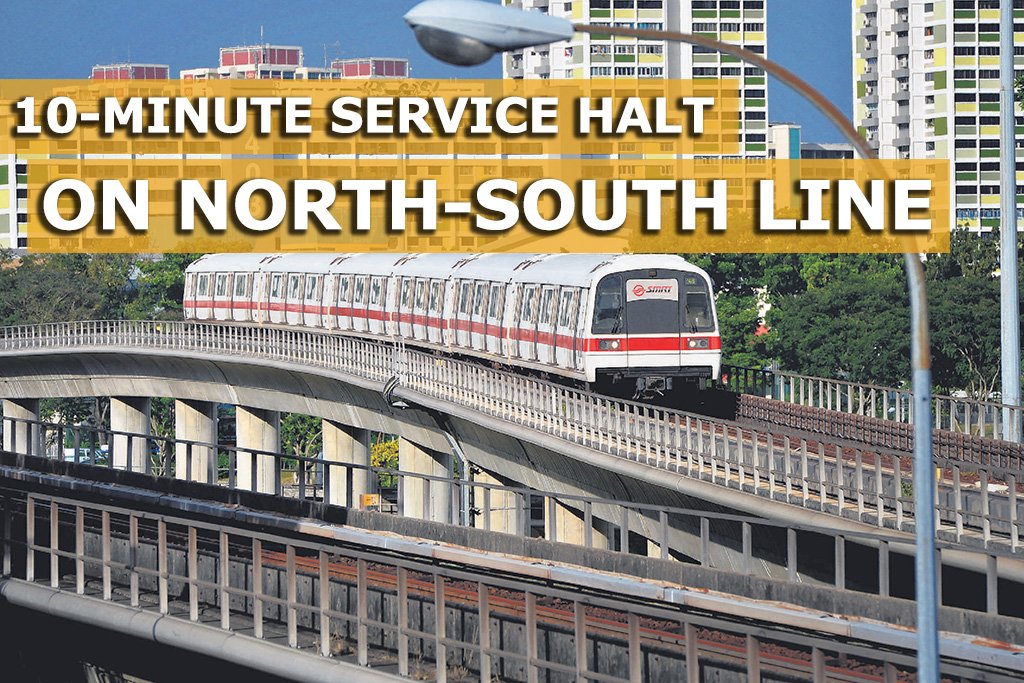 Track fault causes slight disruption on North-South Line - Sgcarmart