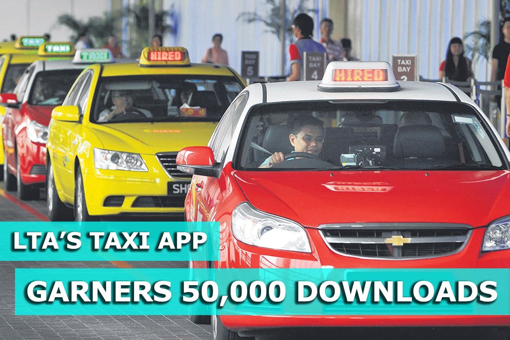 Taxi-Taxi@SG scores with 50,000 downloads in the first month - Sgcarmart