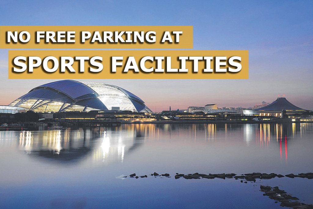 Free parking will not be given out at sports facilities