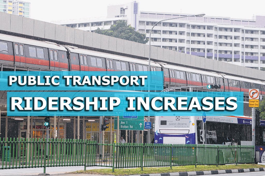 Public transport ridership increases as car numbers fall - Sgcarmart