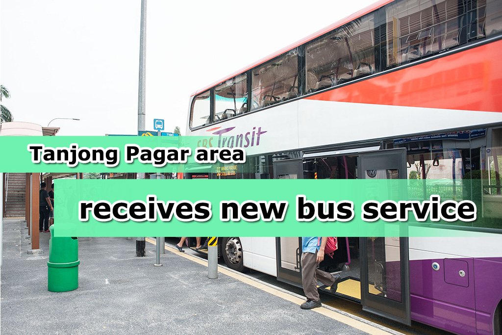 New bus service launched yesterday for Tanjong Pagar area - Sgcarmart