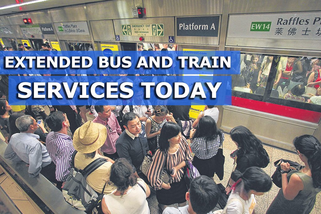 Extended public transport services today - Sgcarmart
