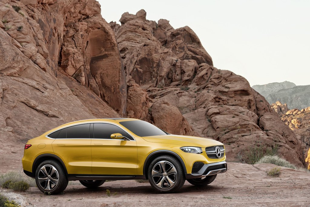 Mercedes-Benz showcases rugged and modern-looking GLC Coupe Concept ...