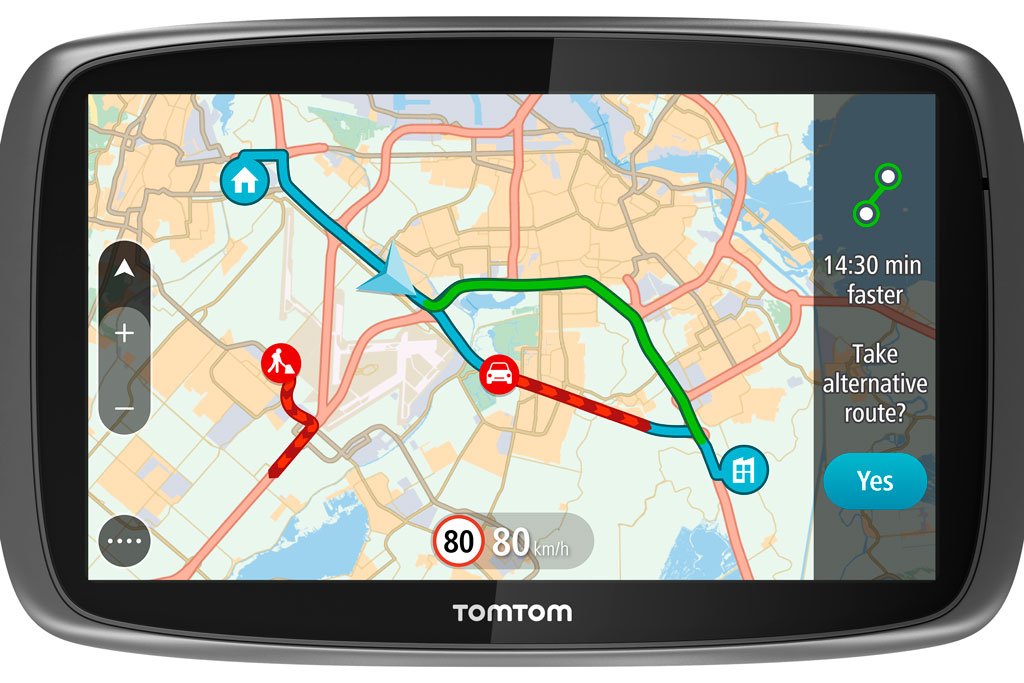 Lifetime content and services to be included with TomTom navigation devices