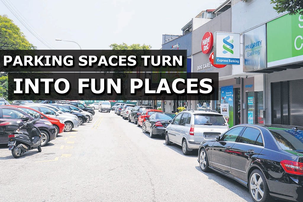 Creative uses of carparks for worldwide PARK(ing) Day on Sept 18