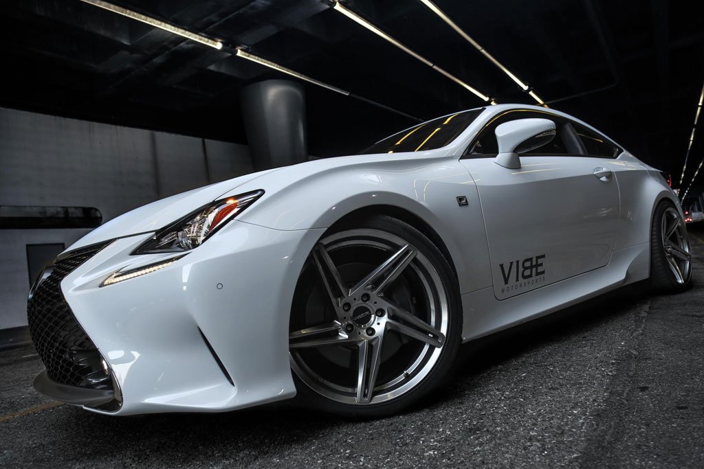 RSR wheels target high-performance with Lexus RC350 F Sport - Sgcarmart